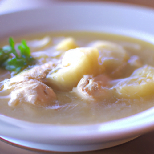ᐈ 【 Sopa de paiche con yuca 】+ Preparación Paso a Paso